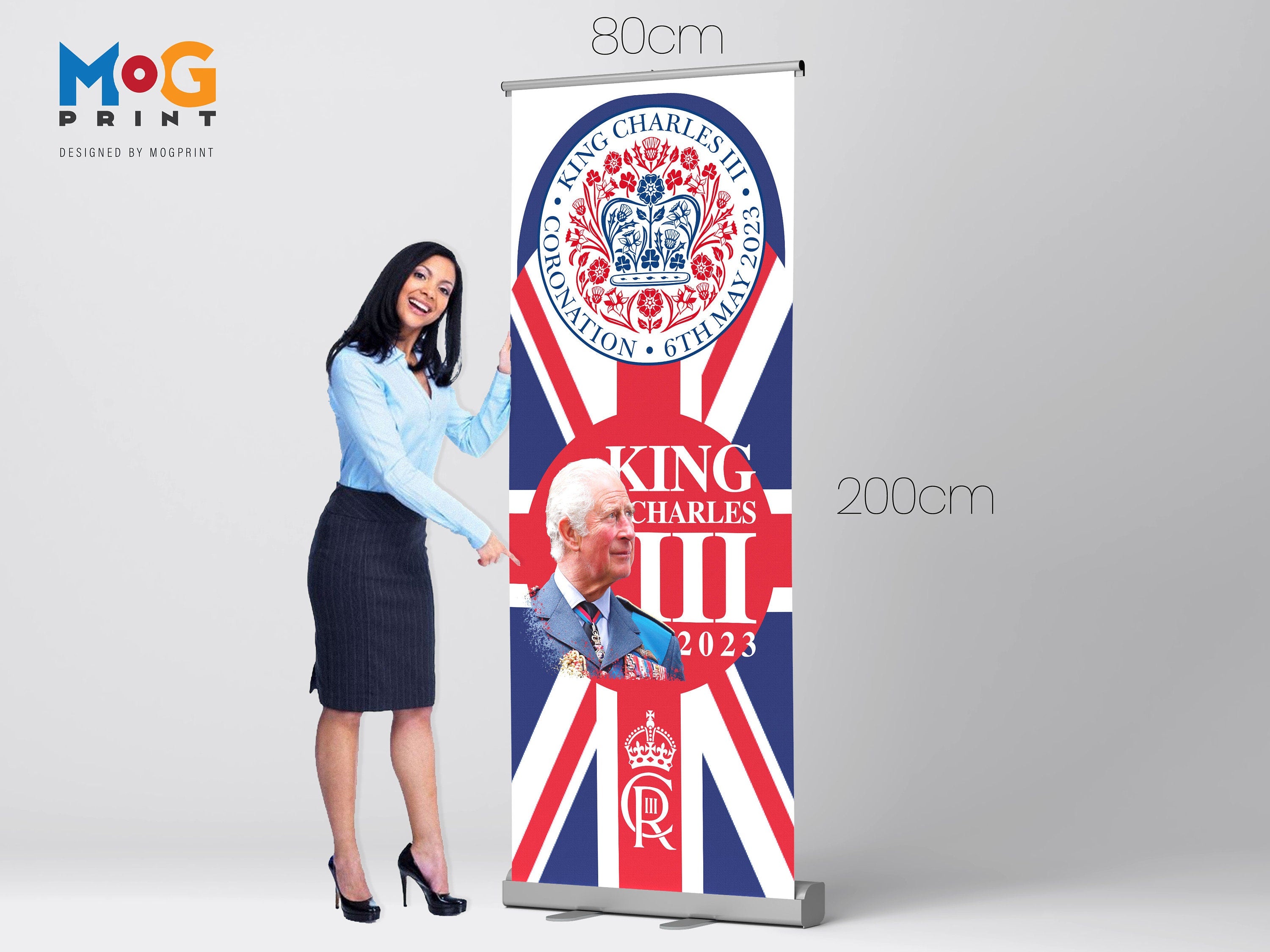King Charles III Coronation - Banners – Mog Print