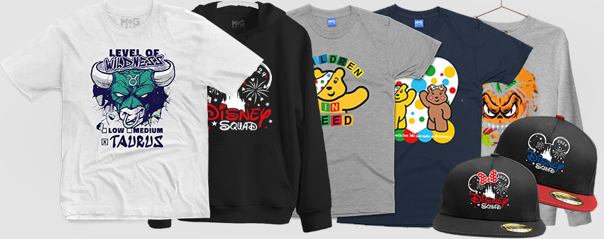 Custom Clothing | Personalised Apparel | Graphic T-Shirts – Mog Print