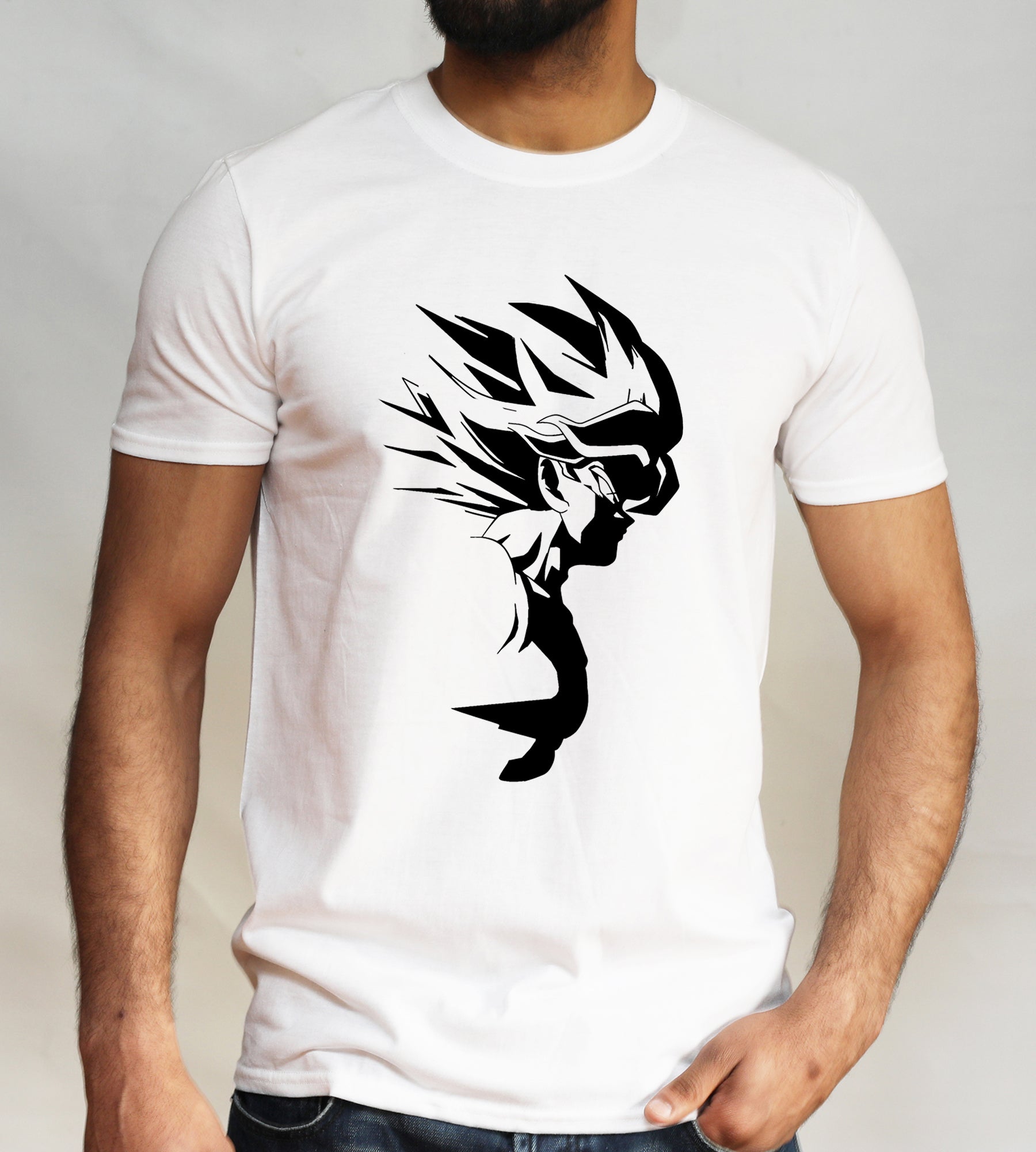 Goku Super Saiyan Inspired DBZ T-shirt Dragon Ball Z Anime Manga Sketc ...